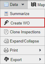 Create an Attached Work Order